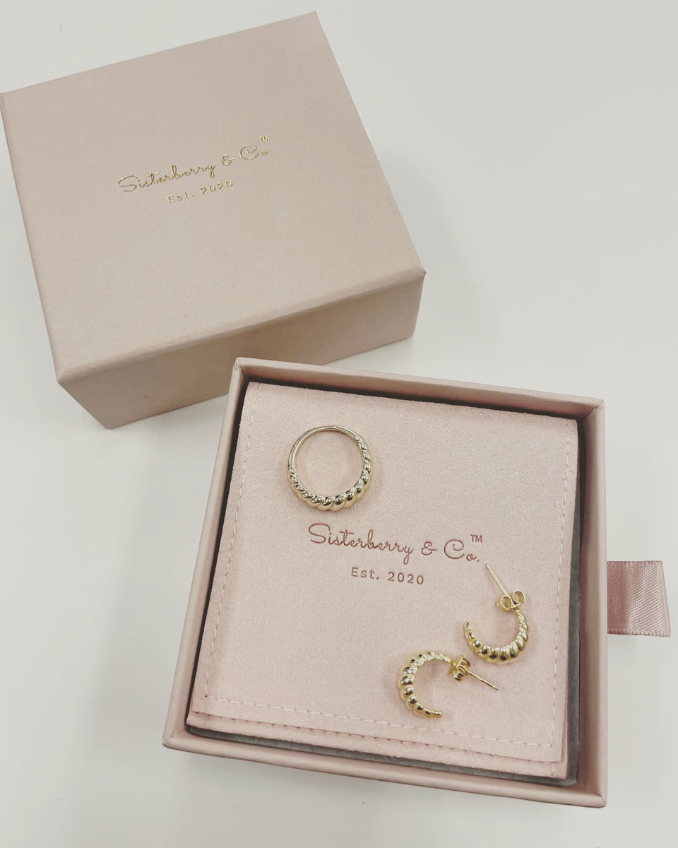 Vanessa Croissant Ring // 14kt Gold Vermeil – Sisterberry & Co.™